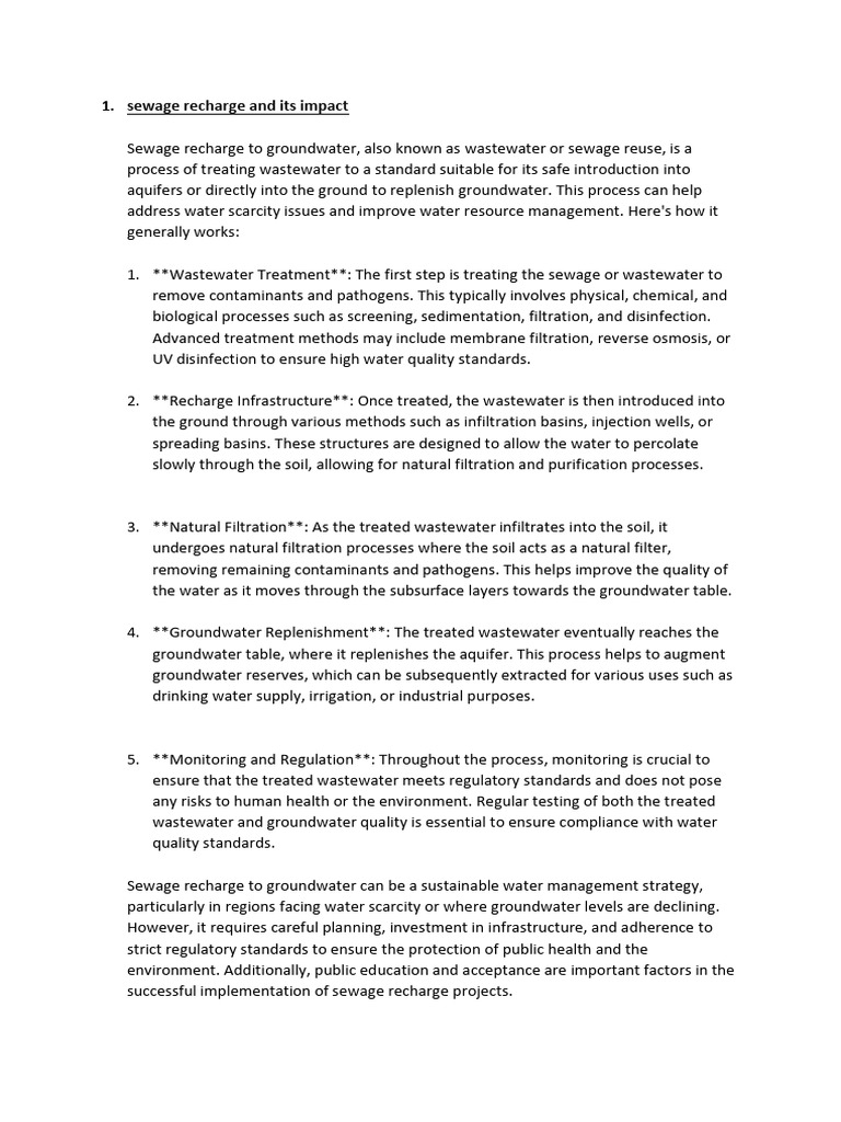 Gw Notes Pdf Groundwater Aquifer