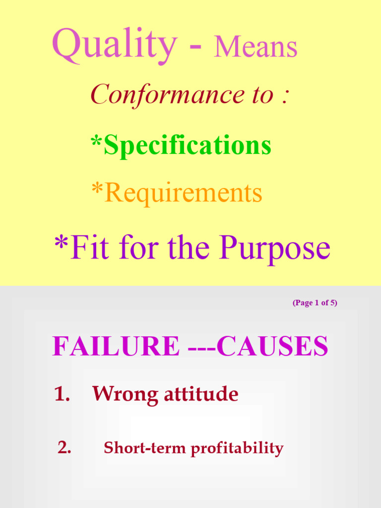 Quality Awareness | Download Free PDF | Business | Economies