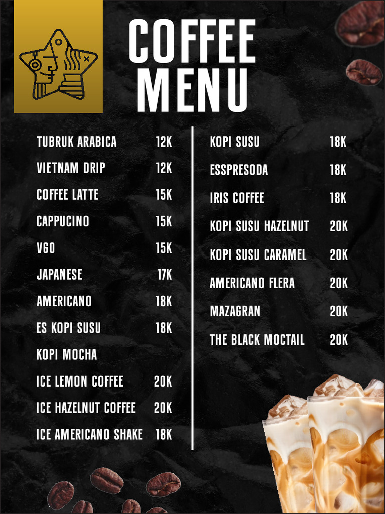 Starlight Coffee & Billiard Menu | PDF | Cooking, Food & Wine