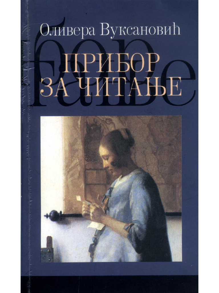 Olivera Vuksanovic - Pribor Za Citanje | PDF
