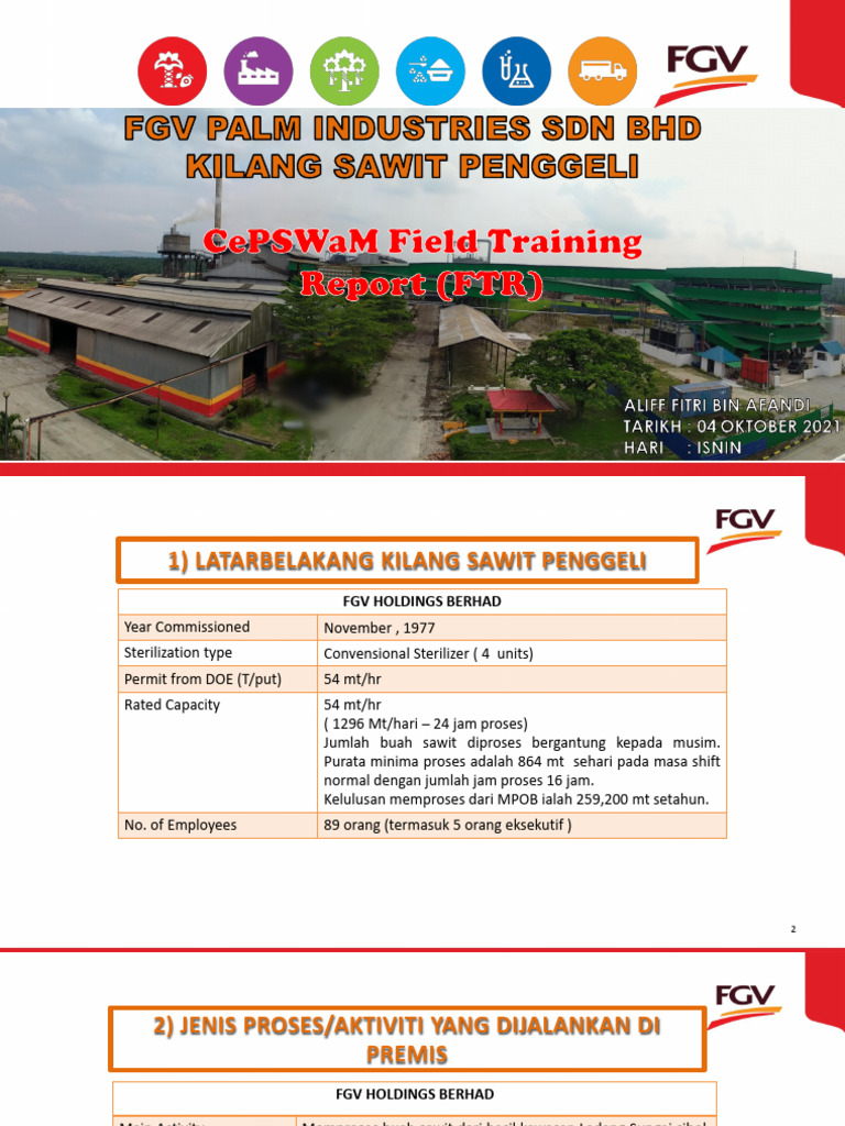 Cepswam PPT - (FTR 5312) Aliff Fitri Bin Afandi-Hantar | PDF | Materials | Secondary Sector Of ...