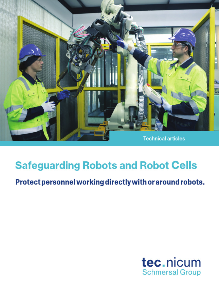 Safeguarding Robots and Cells: Standards Guide | PDF | Robot | Robotics