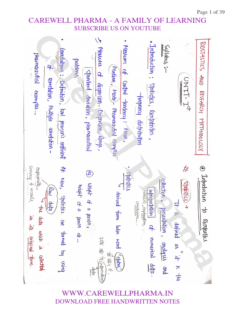 8th Semester Pharmacy Notes Download | PDF | Media Sharing | Video On ...