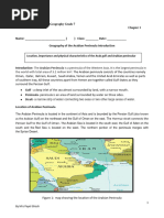 Map of The Arabian Peninsula | PDF