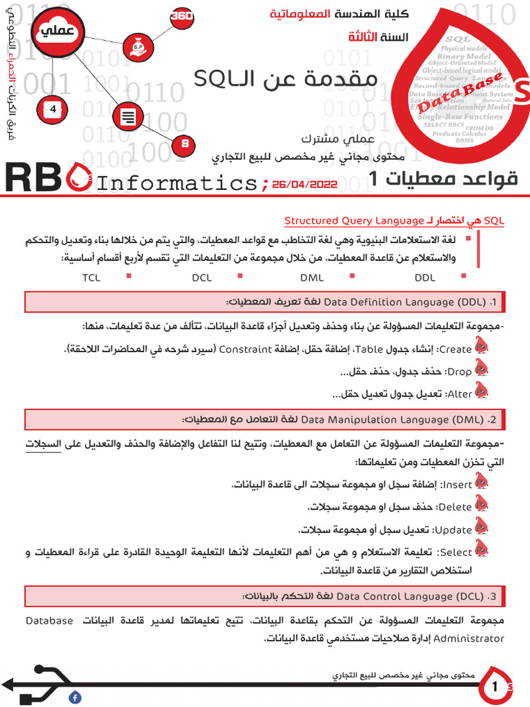 DataBase Parctical Lec | PDF