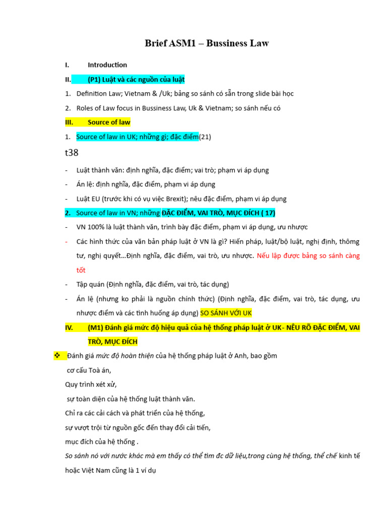 Brief ASM1 736 BL HADM8 | PDF