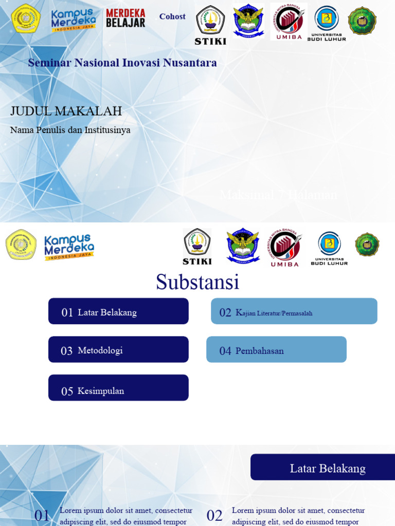 Template PPT Presentasi | PDF