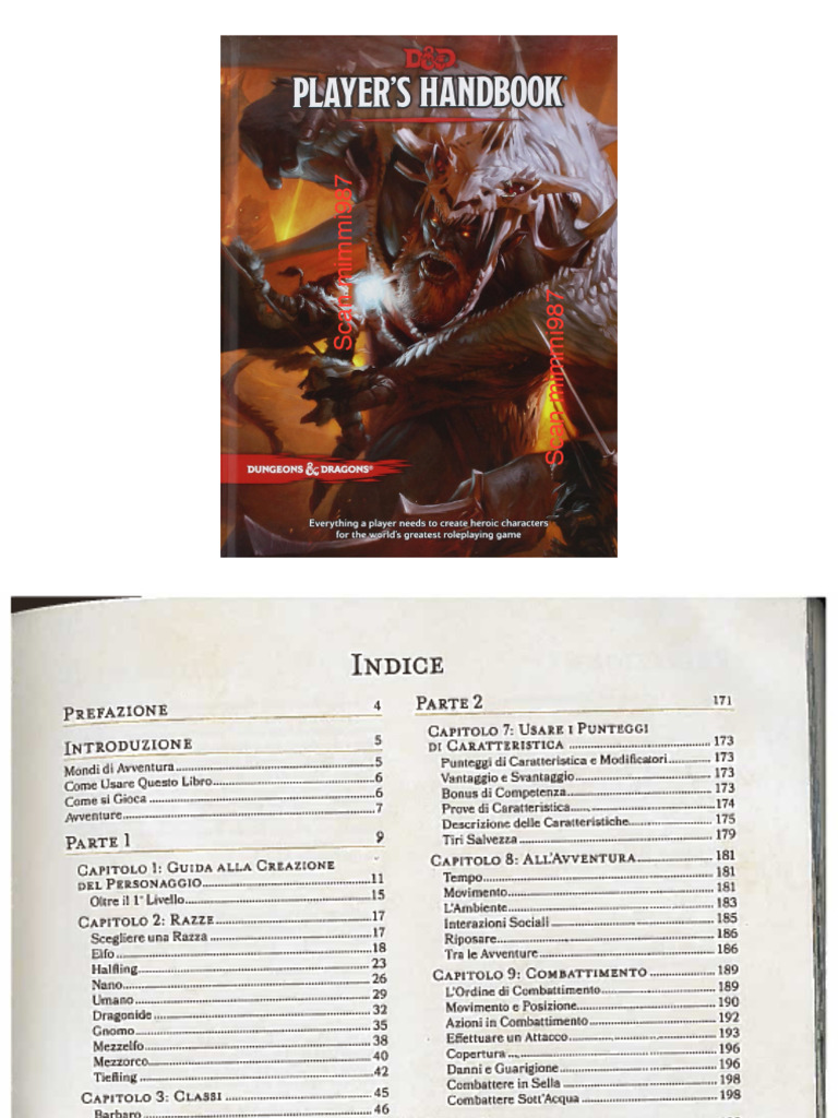 Manuale Del Giocatore D&D 5e Ita | PDF