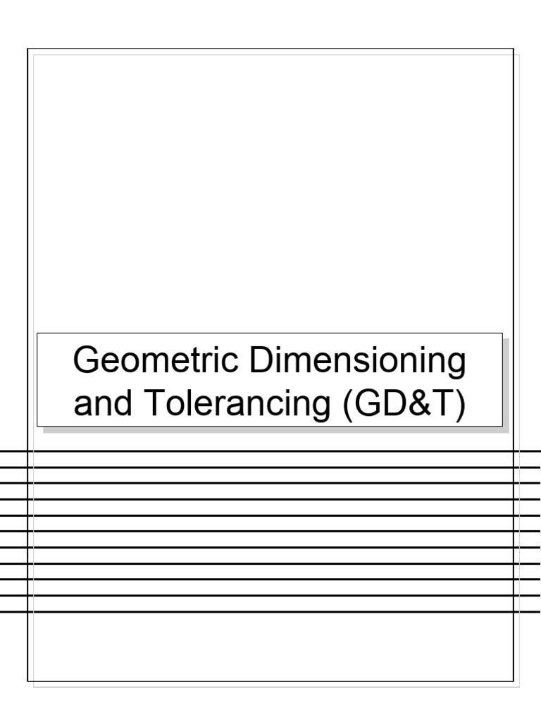 Hafta GD&T | PDF | Engineering Tolerance | Geometry
