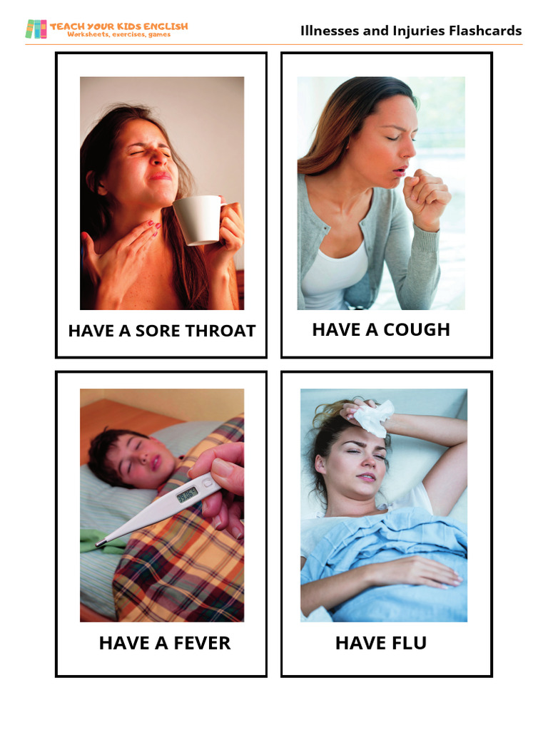 Illness Flashcards | PDF | Foreign Language Studies