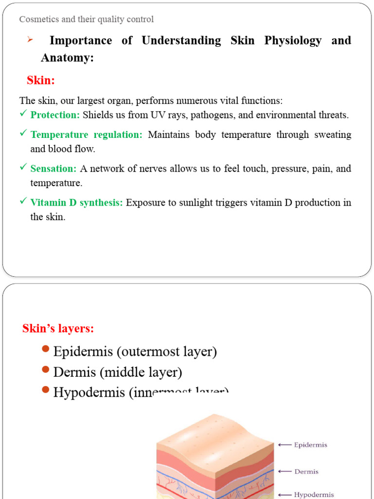 COSMETICS | PDF | Skin | Emulsion