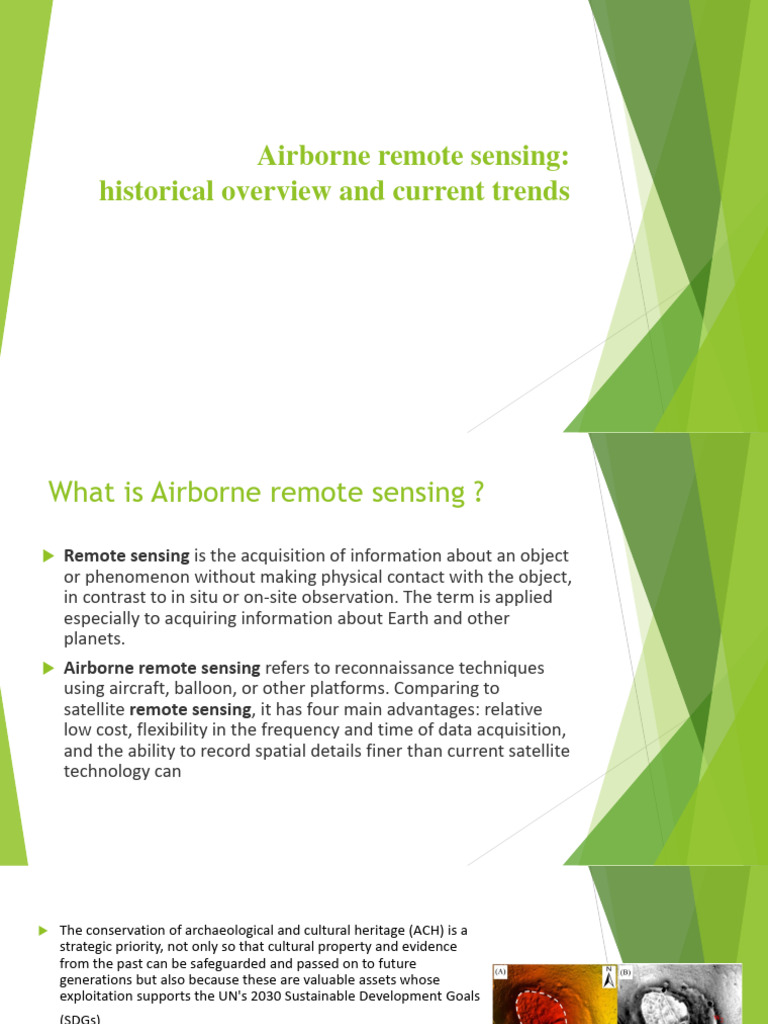 3-Topic. Airborne Remote Sensing | PDF | Lidar | Remote Sensing