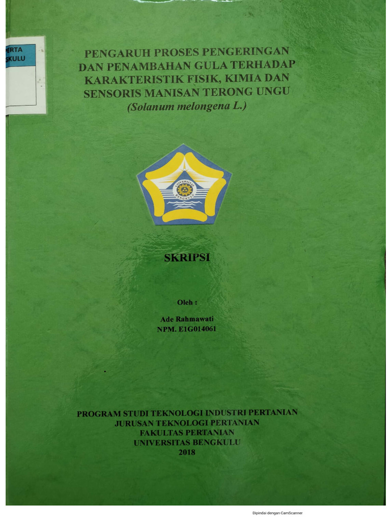 Skirpsi Terong | PDF