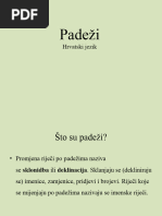 Padezi U Hrvatskom Jeziku | PDF