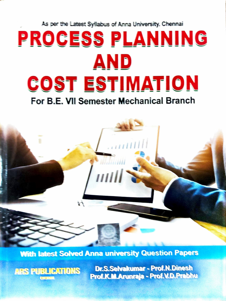 Process Planning and Cost Estimation Book | PDF