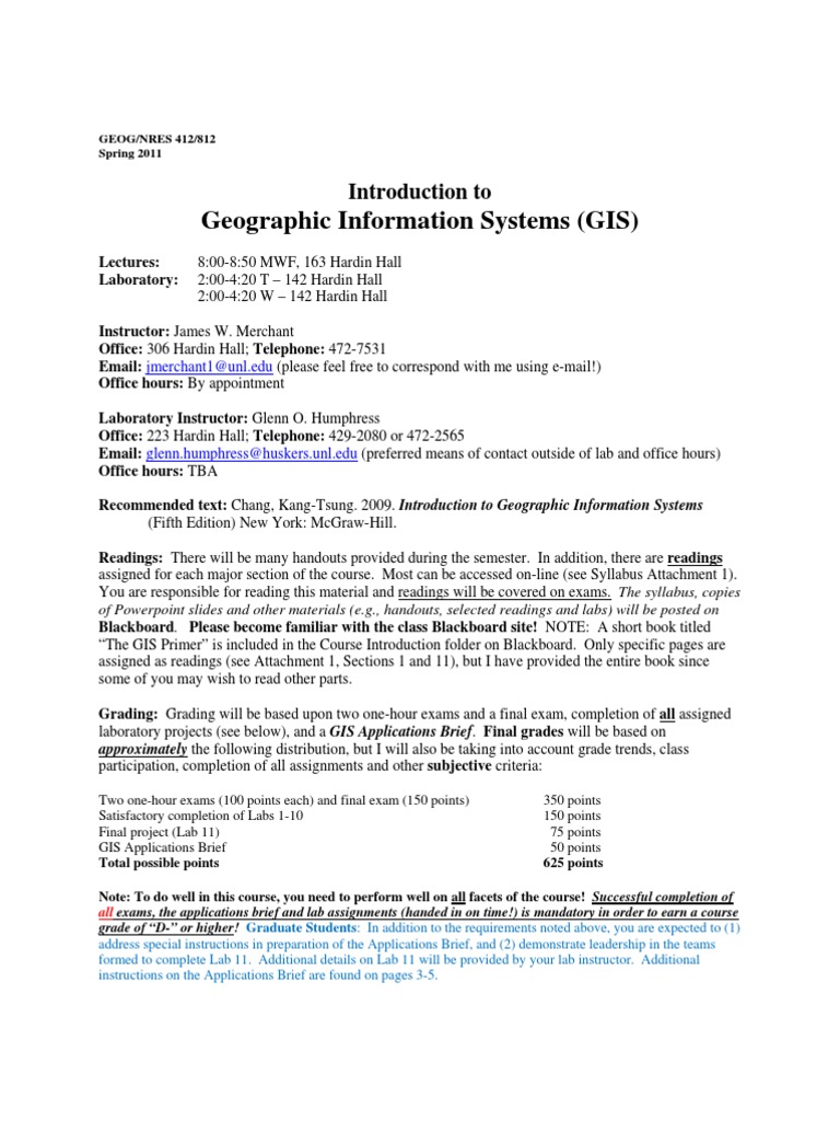 Geographic Information Systems (GIS) : Introduction To | PDF | Esri | Arc Gis
