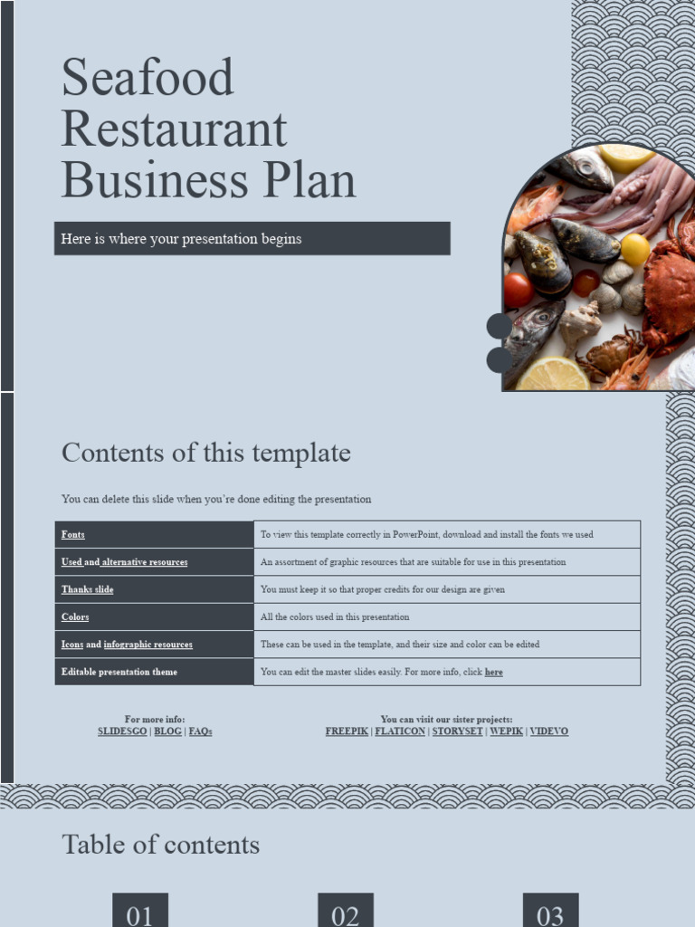 Seafood Restaurant Business Plan | PDF | Business Model | Marketing
