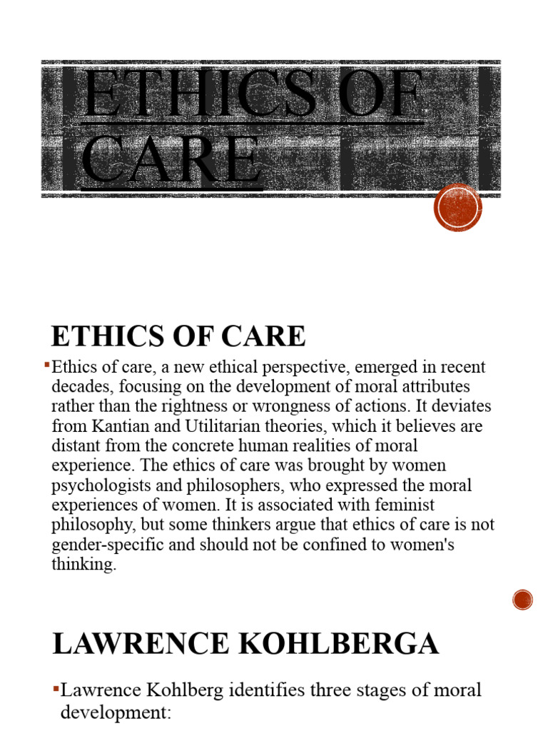 Understanding Ethics of Care Theory | PDF | Morality | Behavioural Sciences