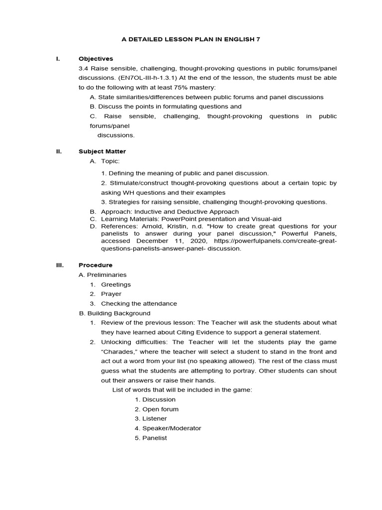 3 4-DLP | PDF | Thought | Question