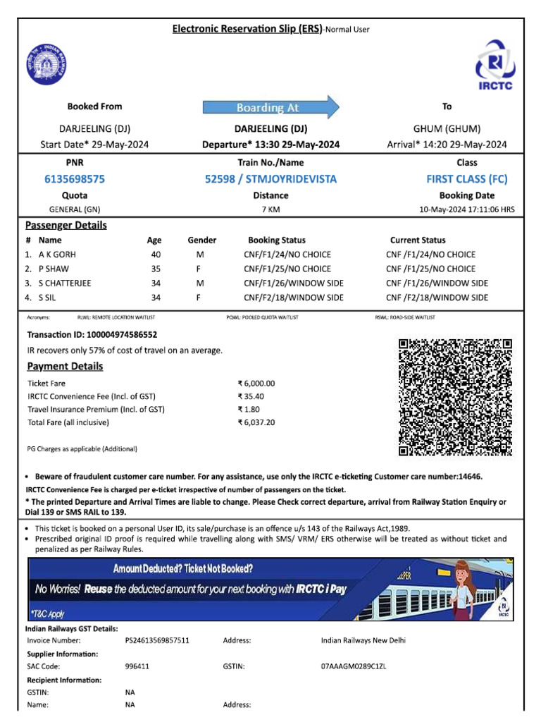 GORH & CHATTERJEE Joy Ride | PDF