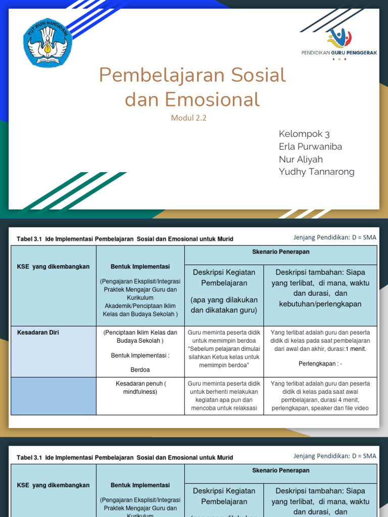 Pembelajaran Sosial Dan Emosional | PDF