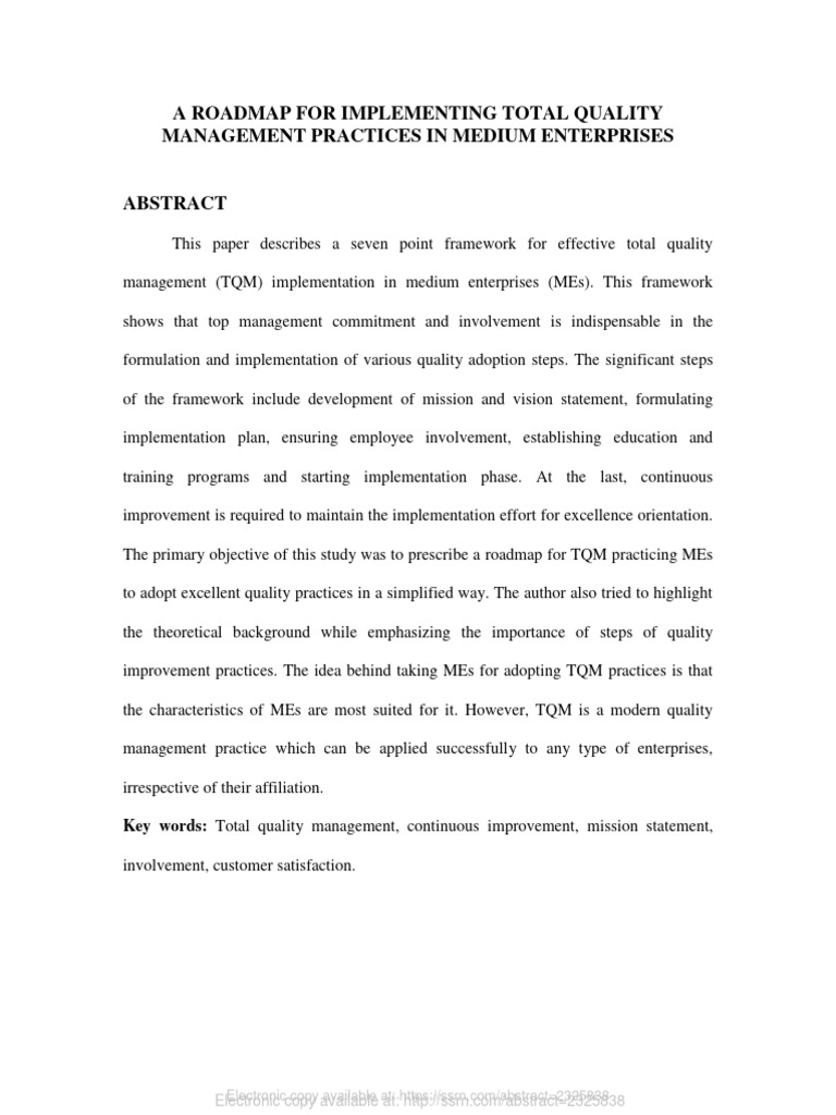 Operation Handout | PDF | Goal | Quality Management