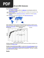 Clasificación del IDH por Países y Regiones | PDF | Índice de ...