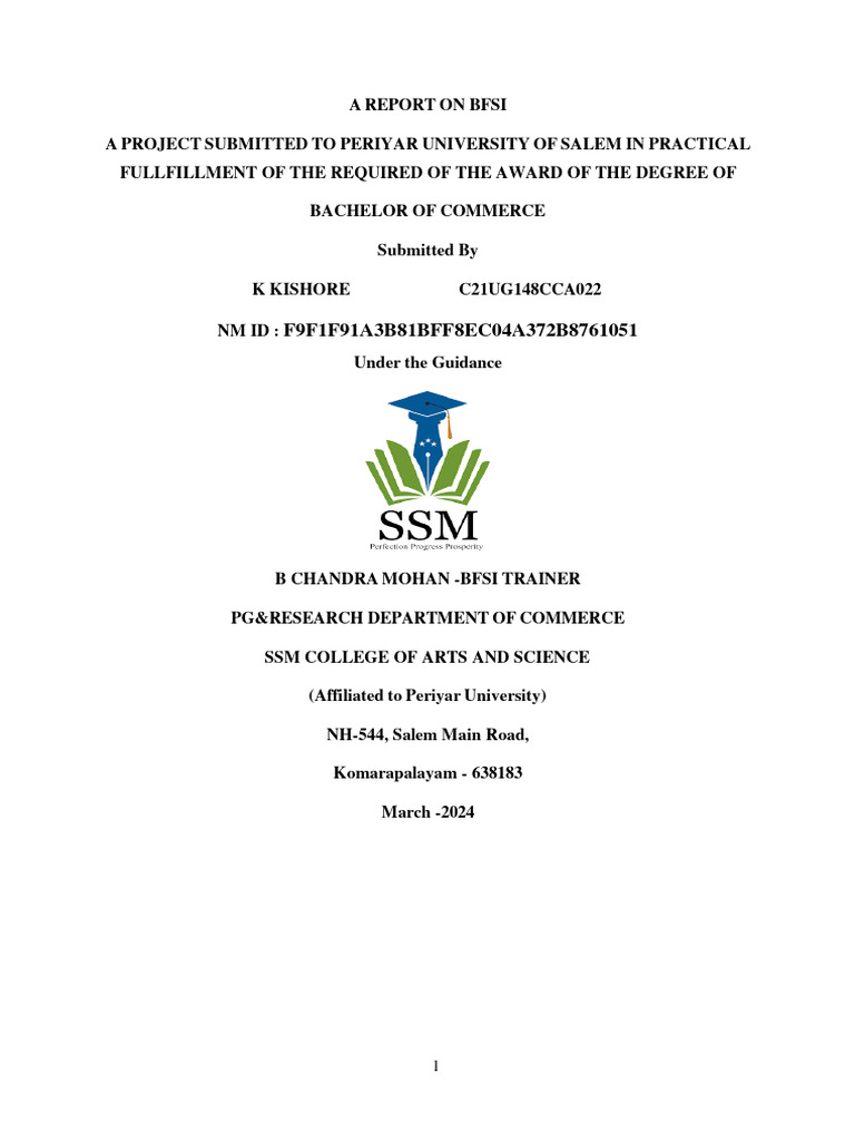 TEAM 7 PROJECT Kishore | PDF | Loans | Collateral (Finance)