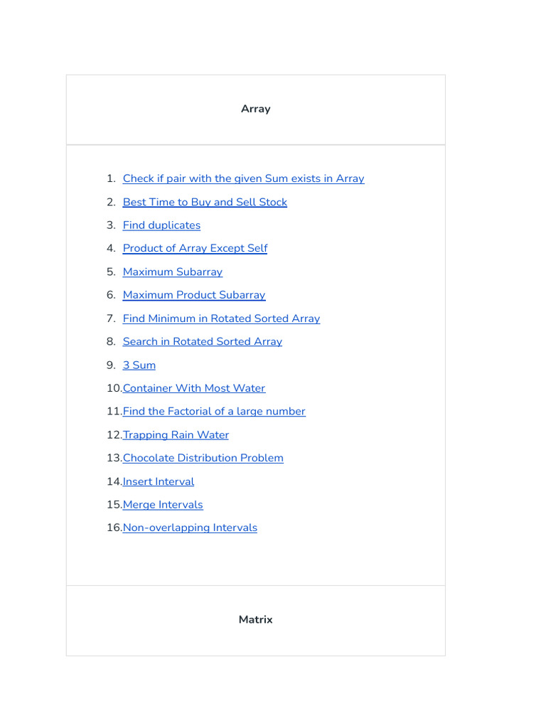 100 Dsa Interview Questions Pdf String Computer Science