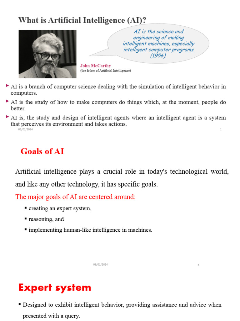 AI Chapter One - Shimelis | PDF | Intelligence (AI) & Semantics | Artificial Intelligence