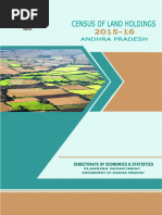 11th Agriculture Census 2021-22 Overview | PDF | Census | Data