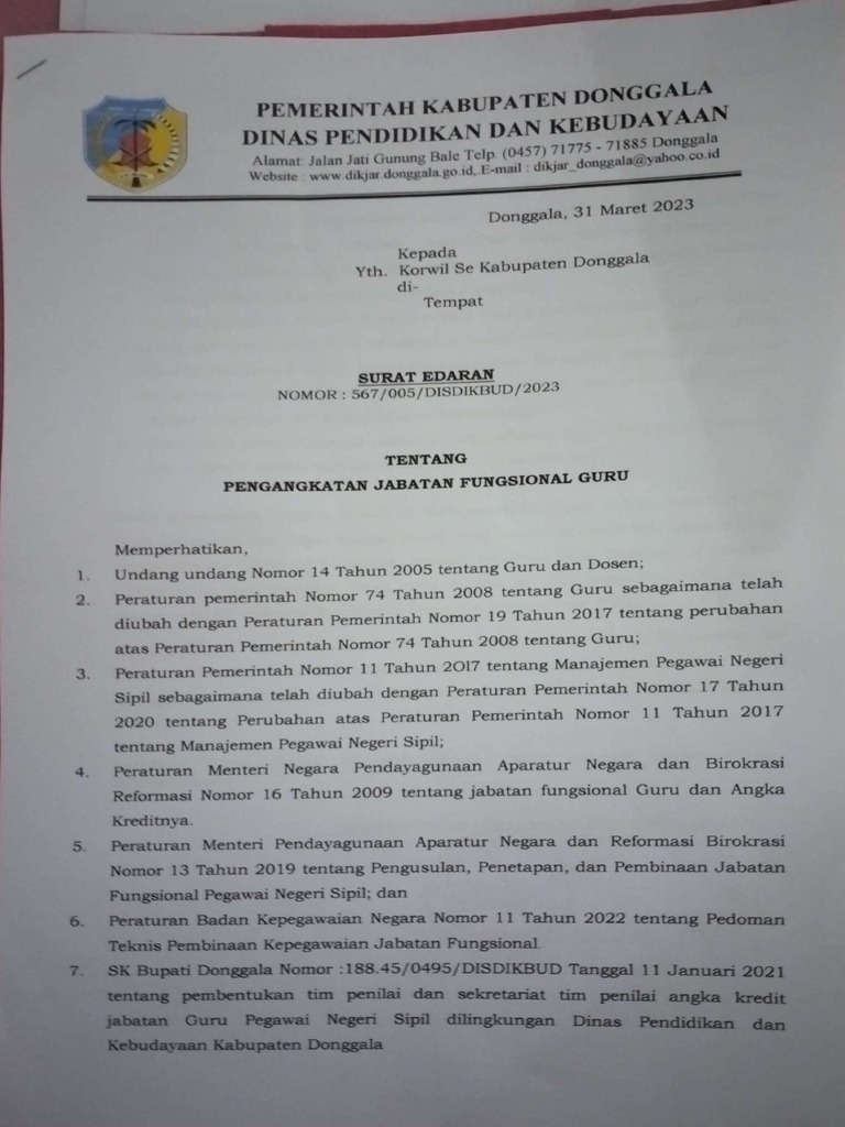 Surat Edaran-2 | PDF