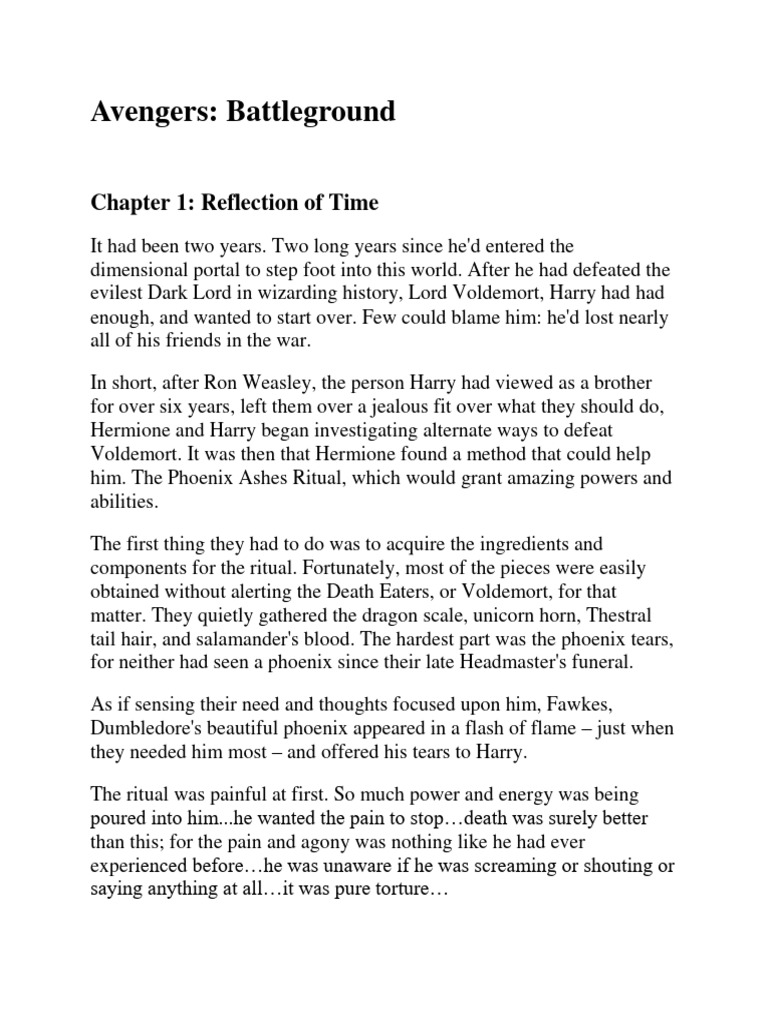 Avengers Battleground | PDF | Harry Potter