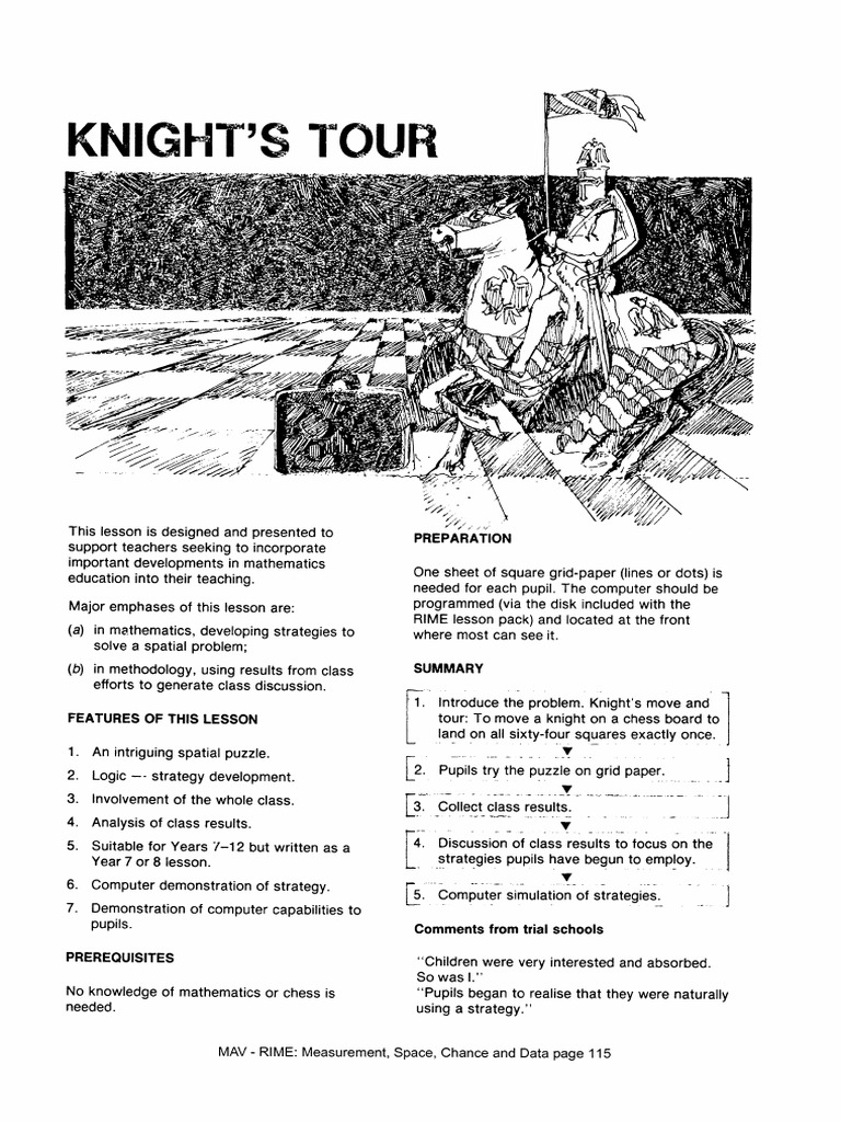M27 Knight's Tour | PDF