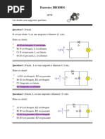 Diodes Cours Et Exercices Corriges | PDF | Diode | Redresseur