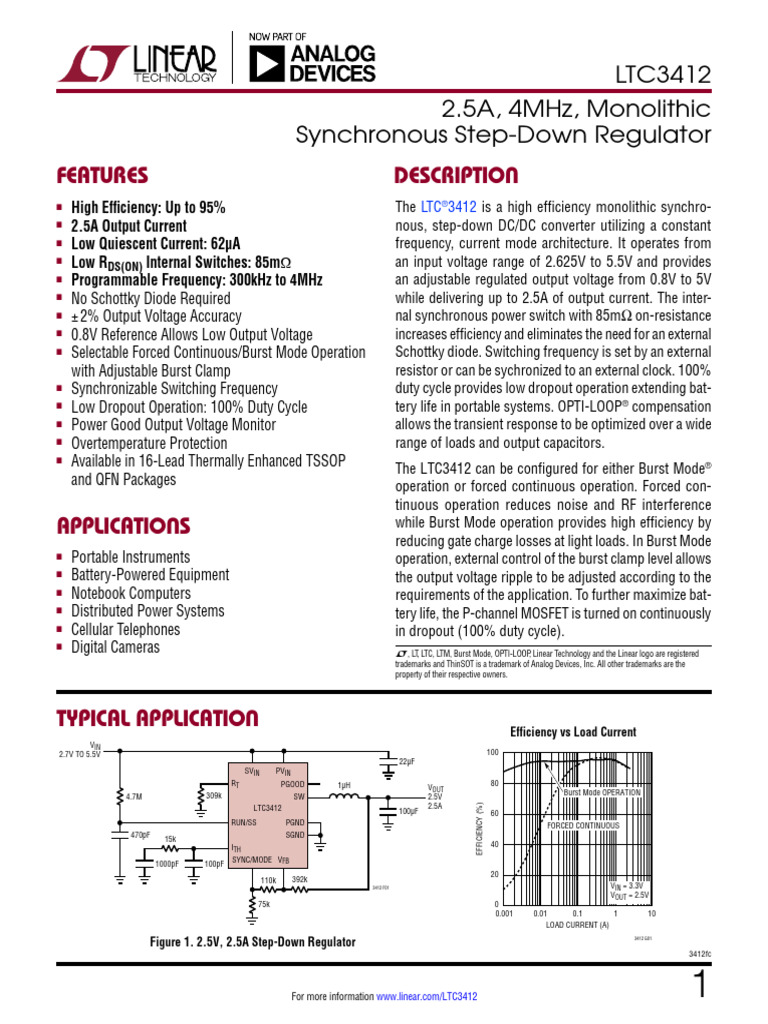3412 FC | PDF | Manufactured Goods | Electric Power