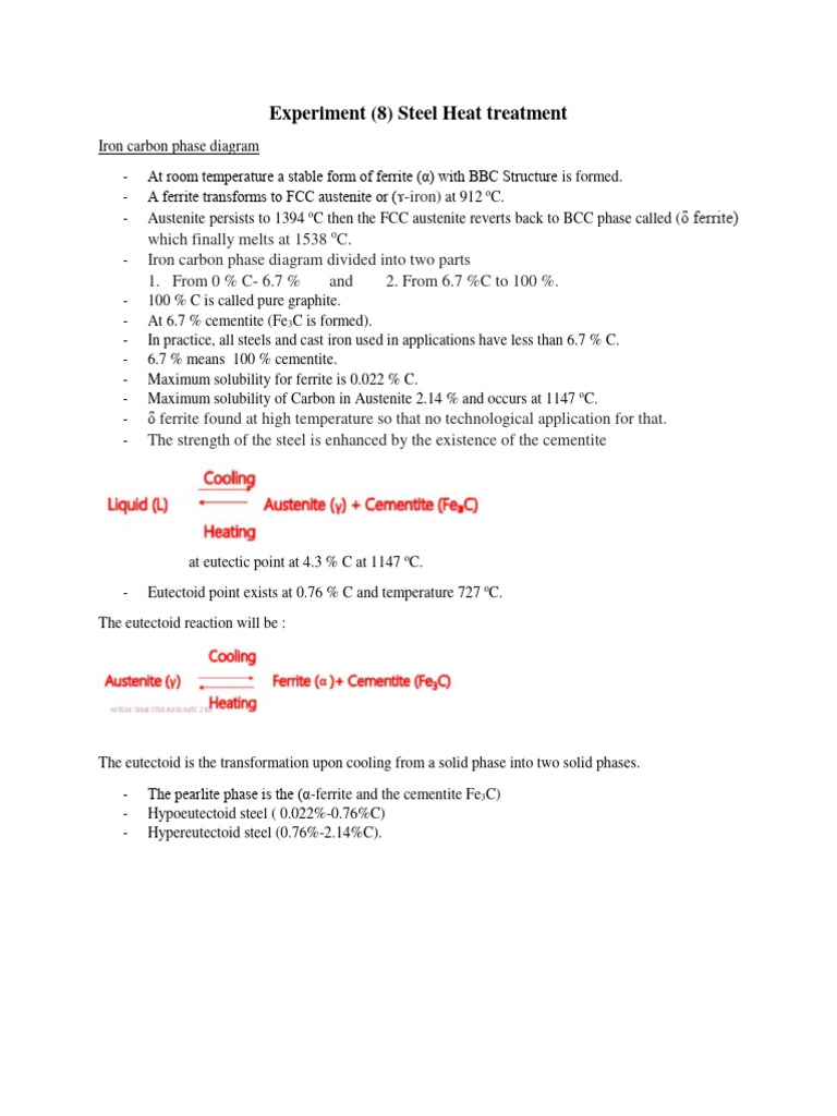 Steel Heat Treatment Methods Explained | PDF | Heat Treating | Steel