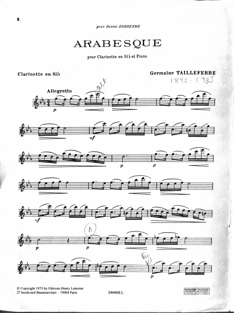 Arabesque | PDF