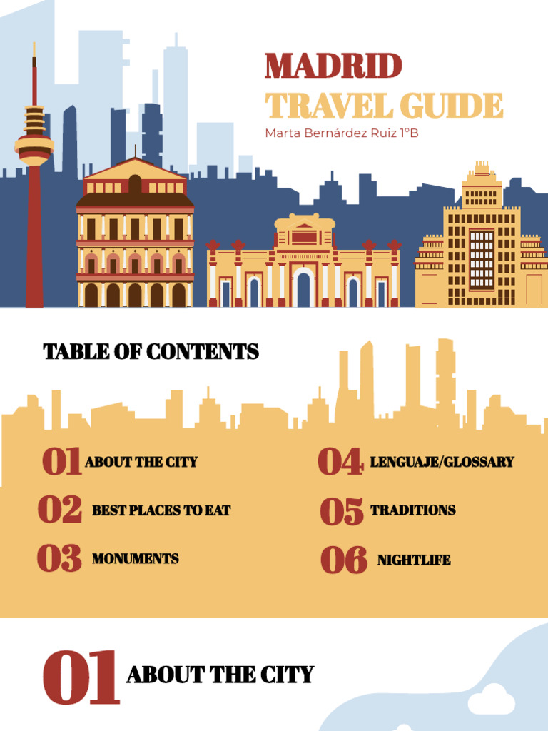Madrid Travel Guide Essentials | PDF | Madrid | Foods