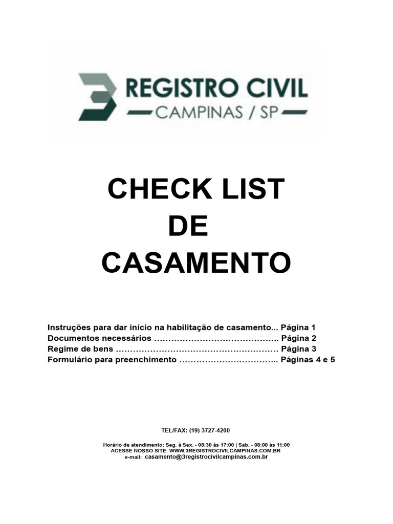 Check List Casamento - Novo | PDF | Casamento, sindicatos e parcerias ... Check List Casamento - Novo | PDF | Casamento, sindicatos e parcerias ...