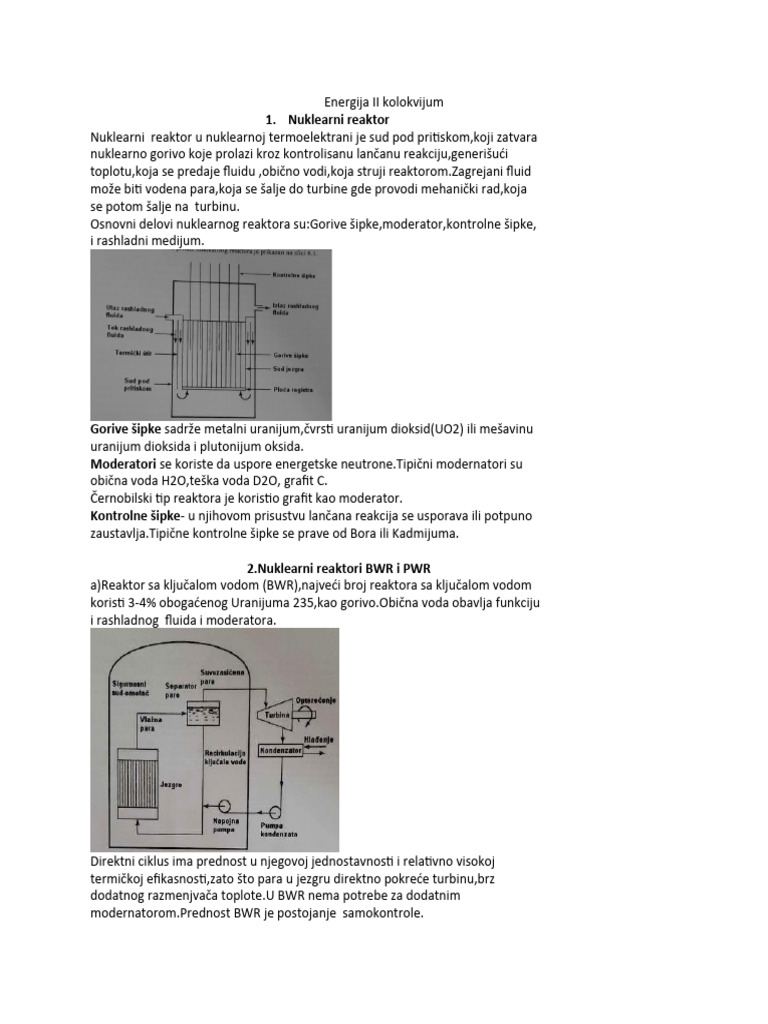 Energija II Kolokvijum | PDF