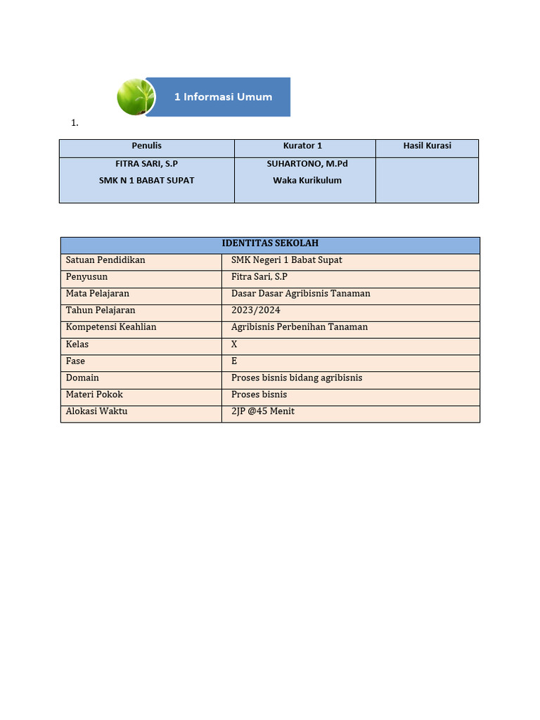 Modul 1 Ddat Fitra | PDF