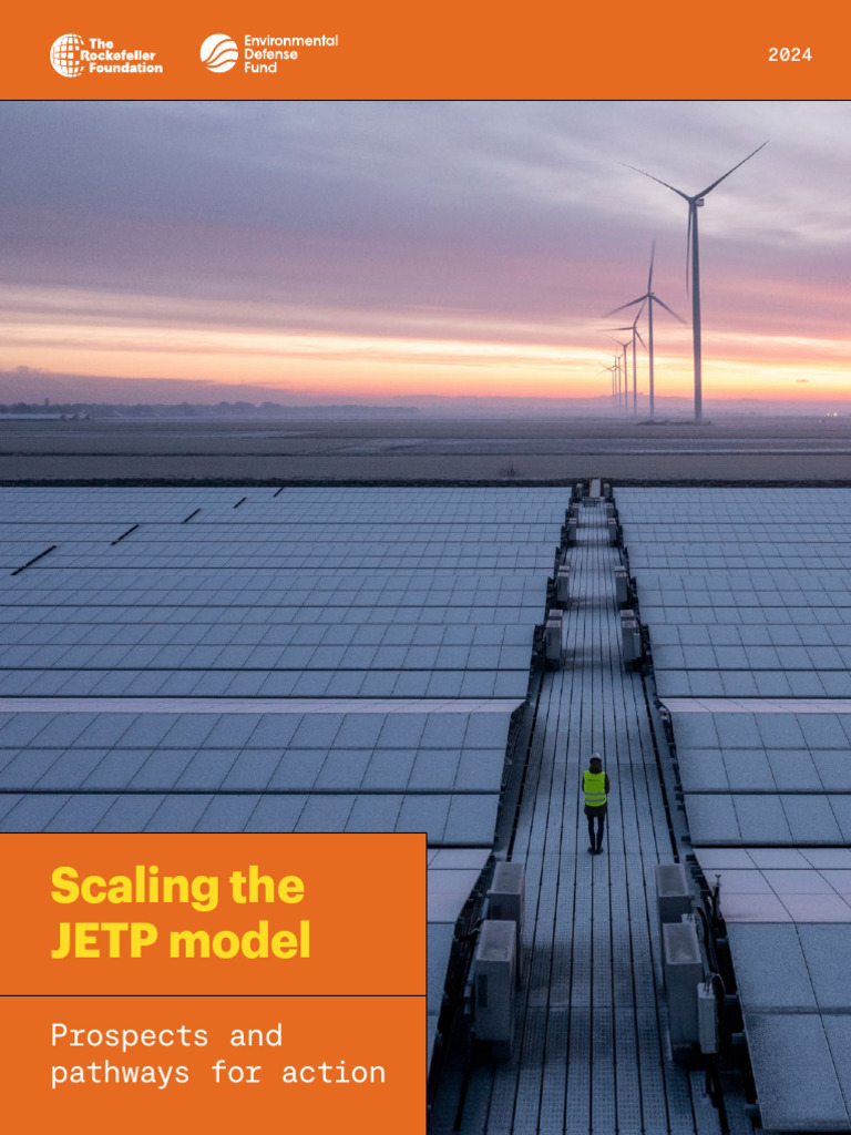 Report - Scaling The JETP Model Prospects and Pathways For Action | PDF ...