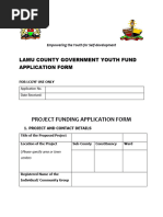 CDF 2025 Grant Application Form | PDF