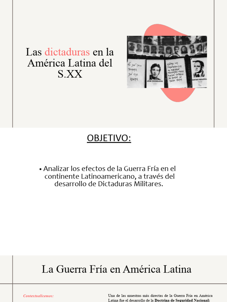 Dictaduras en América Latina | PDF | Dictadura
