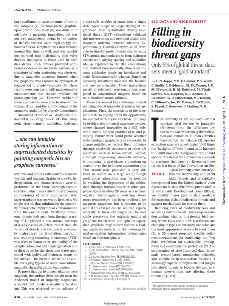 BD Datasets, Types of Drivers | PDF | Graphene | Conservation Biology