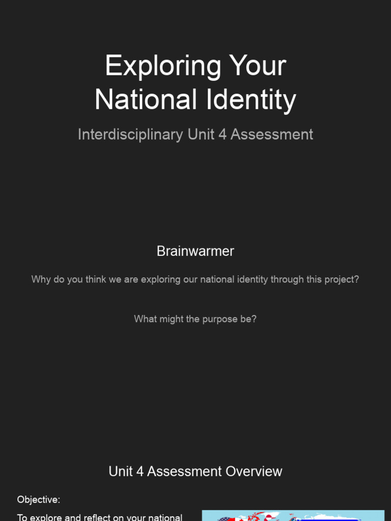 Exploring Your National Identity 2024 | PDF | Liberal Arts Education