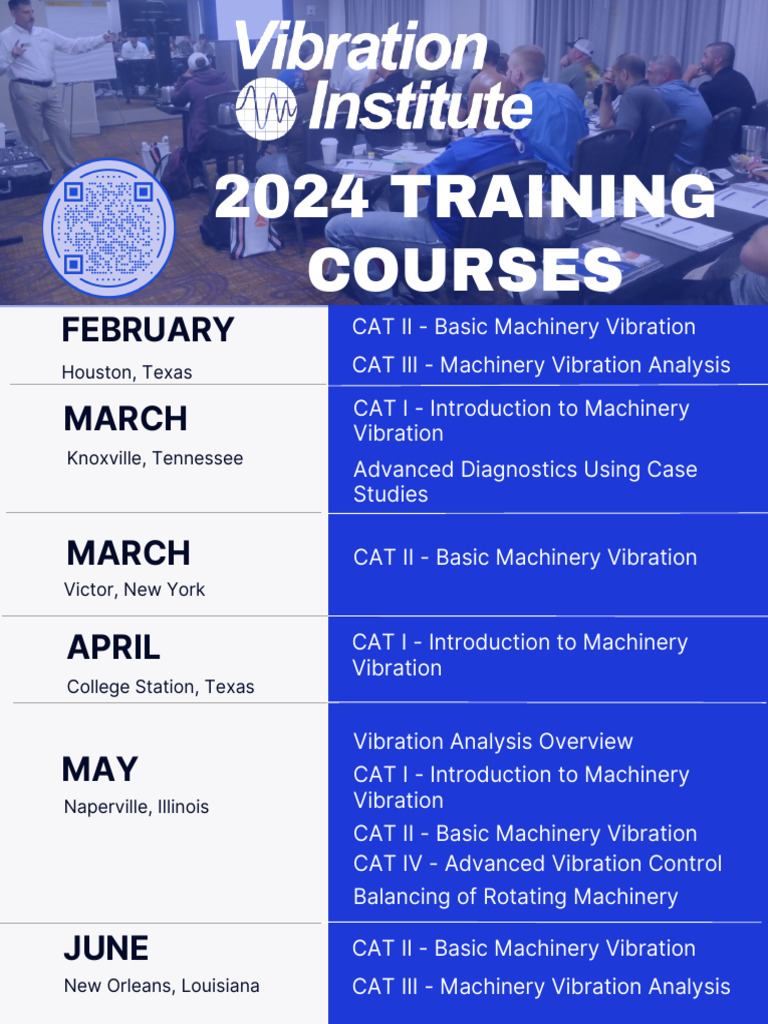 2024 Training Course Schedule - Flyer - Revised 1 | PDF