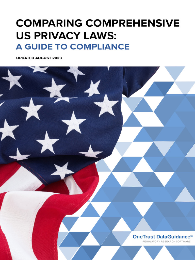 US Privacy Laws Comparison by OneTrust 1693424758 | PDF | Health ...