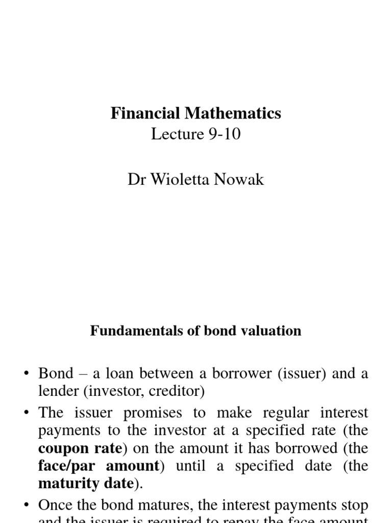 Bond Er | PDF | Bond Duration | Bonds (Finance)